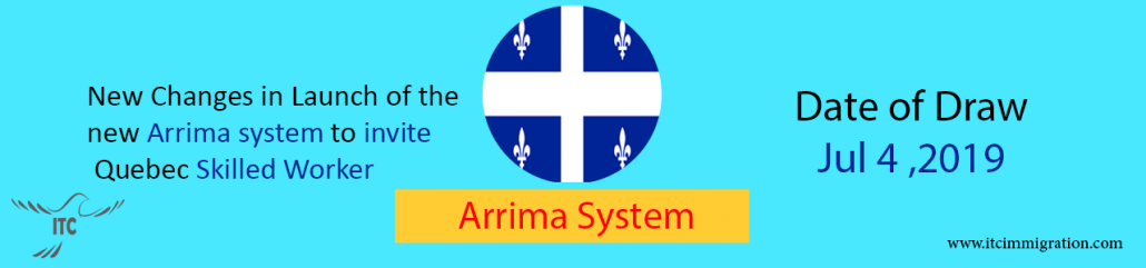 First invitations in new Arrima 4 Jul 2019 - Immigration to Canada