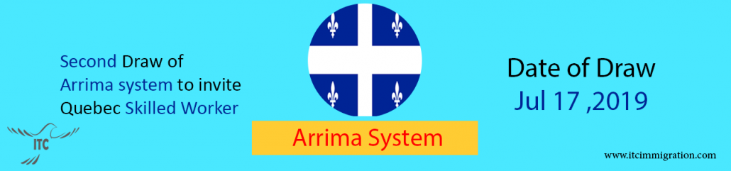 Second Draw Quebec Arrima 17 July 2019 - Immigration to Canada